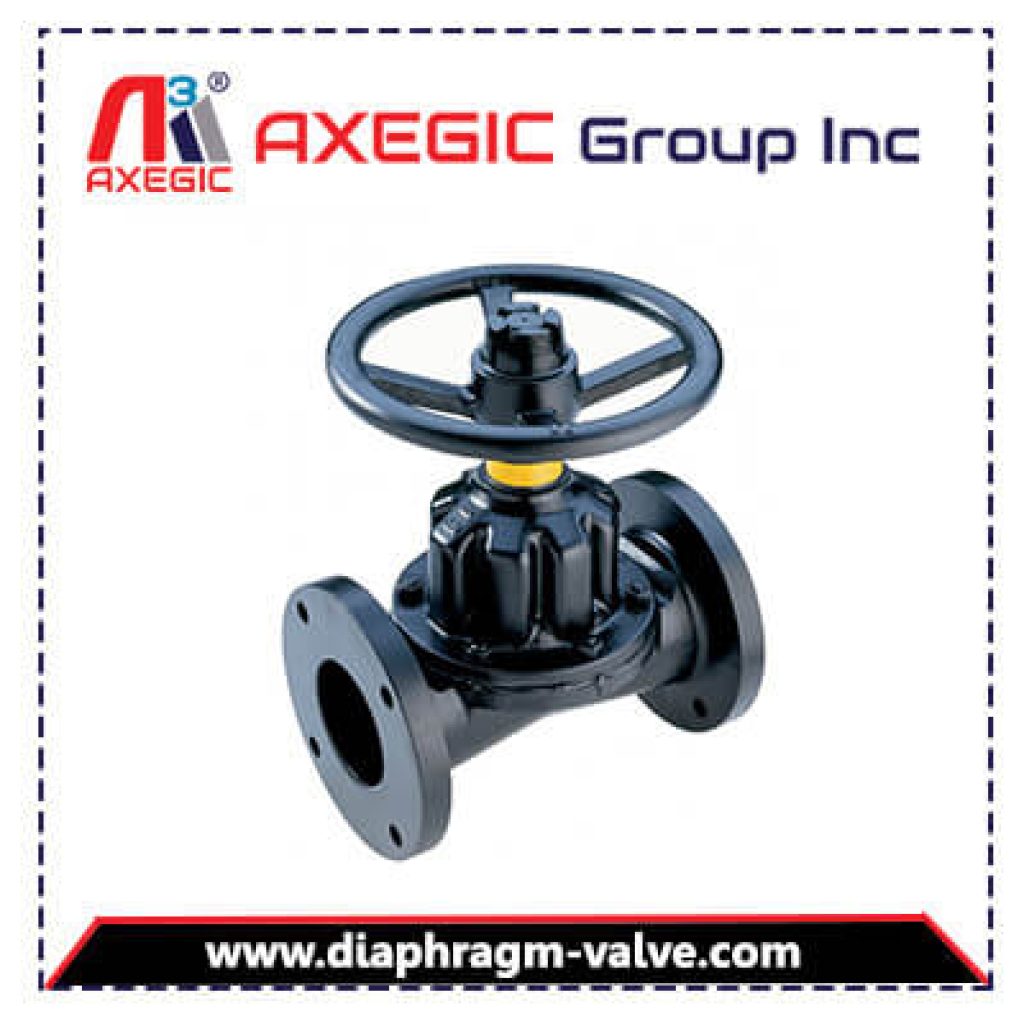 Rubber Lined Diaphragm Valve in India -Axegic Group Inc